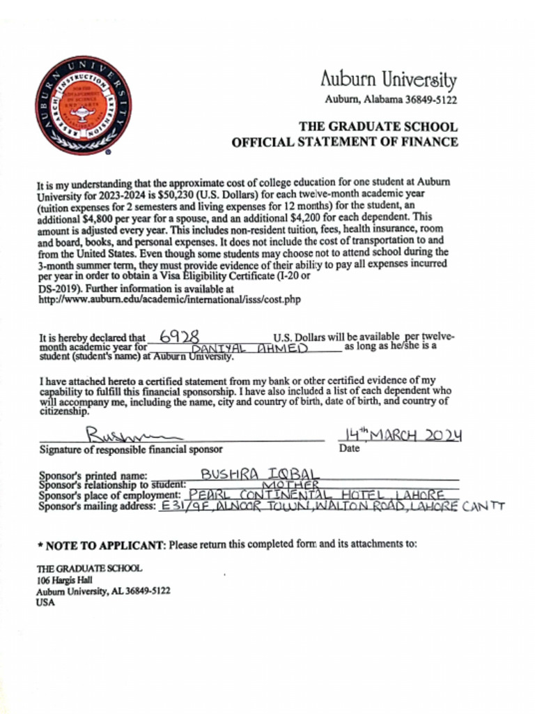 Affidavit Form | PDF