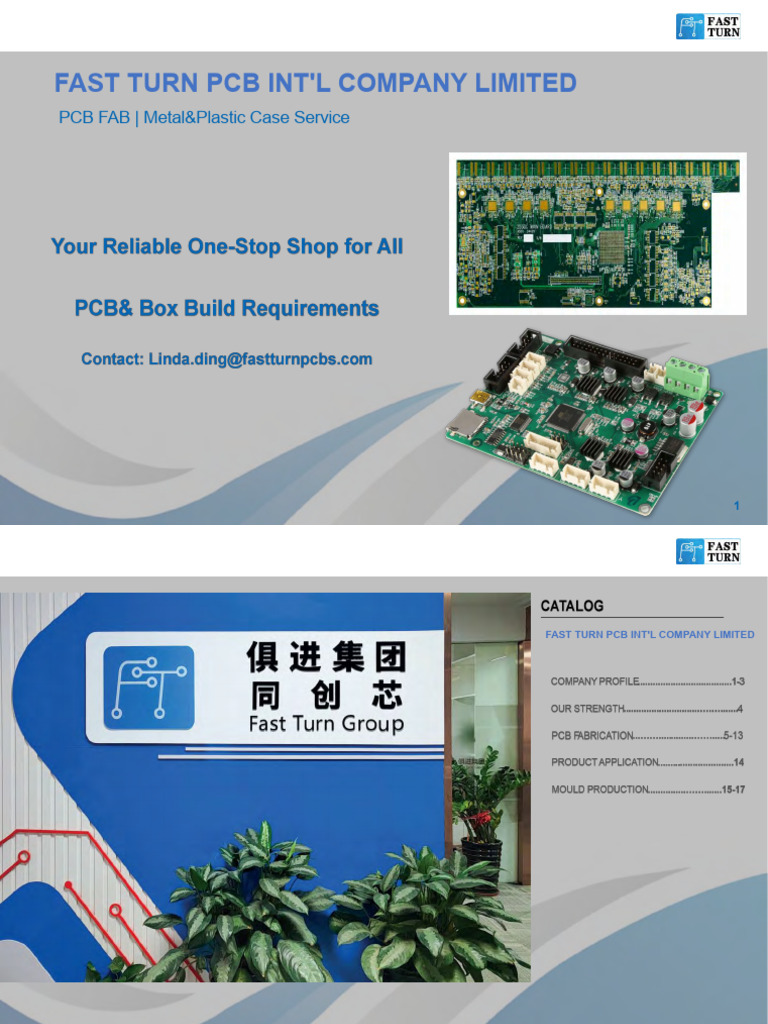 Fast Turn PCB Profile-V3.0 | PDF | Printed Circuit Board | Electricity