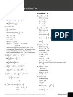 IGCSE Edexcel Differentiation Practice | PDF | Acceleration | Velocity