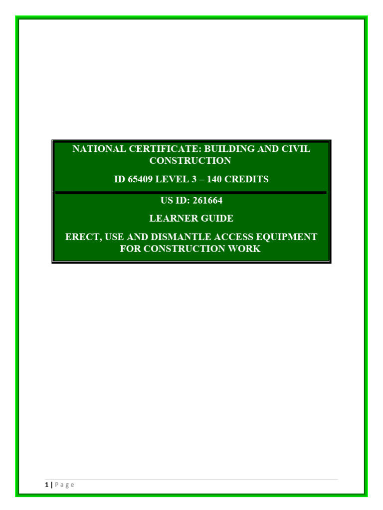 Learner Guide | PDF | Scaffolding | Learning