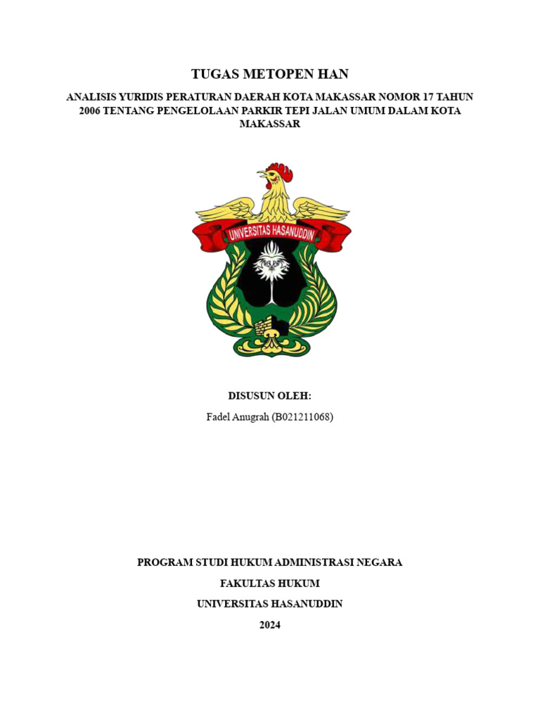 Tugas Metopen HAN | PDF