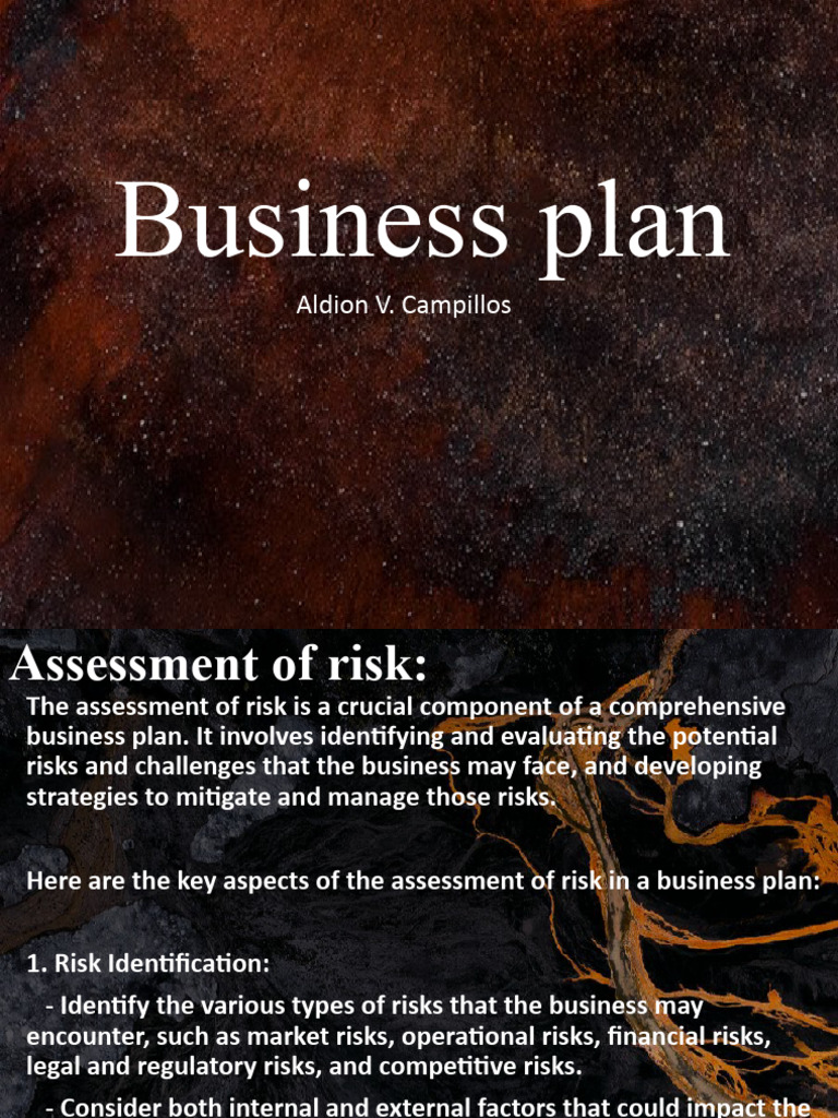 Business Plan-WPS Office | PDF | Risk | Risk Management