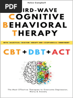 Cognitive Behavior Therapy Basics and Beyond 3rd Edition TEXTBOOK | PDF | Cognitive Behavioral ...