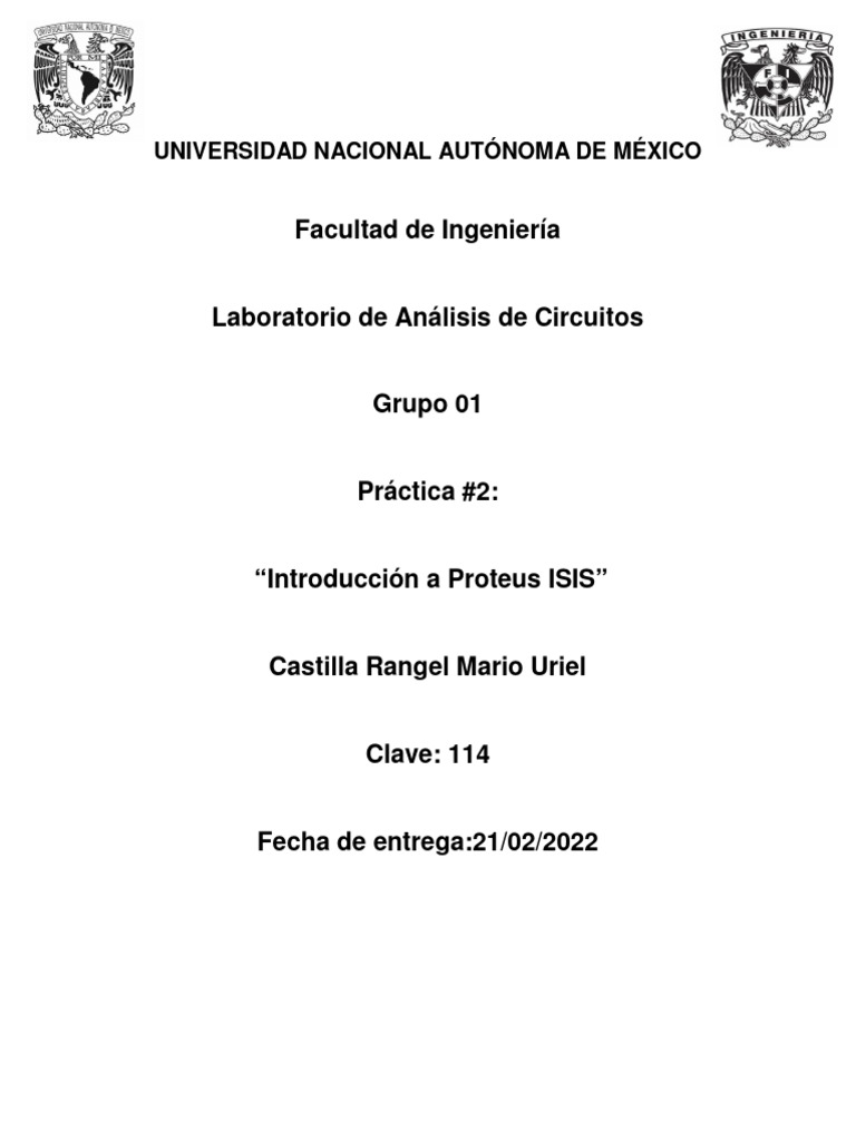 Practica2 Analisis de Circuitos | PDF | Red eléctrica | voltaje