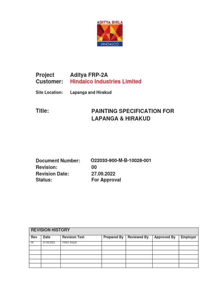 Annexure-10 - Painting Specification | Download Free PDF | Paint | Epoxy