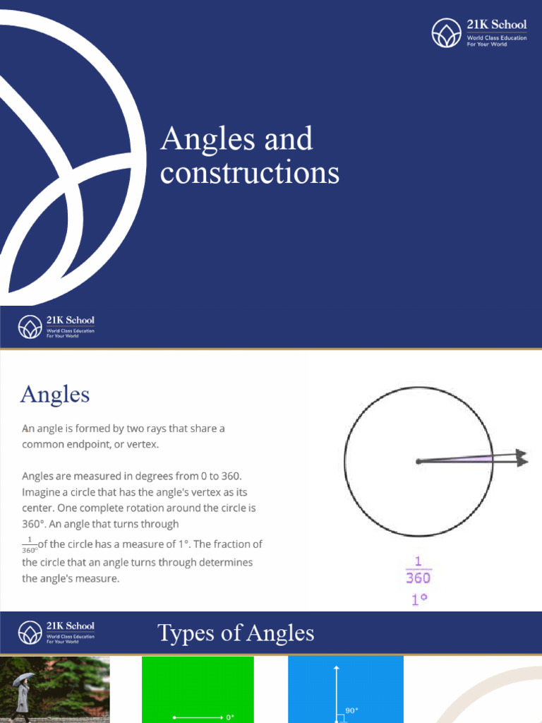 Angles and Constructions | Download Free PDF | Triangle | Angle
