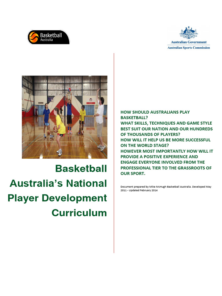 Australia's Basketball Development Plan | PDF
