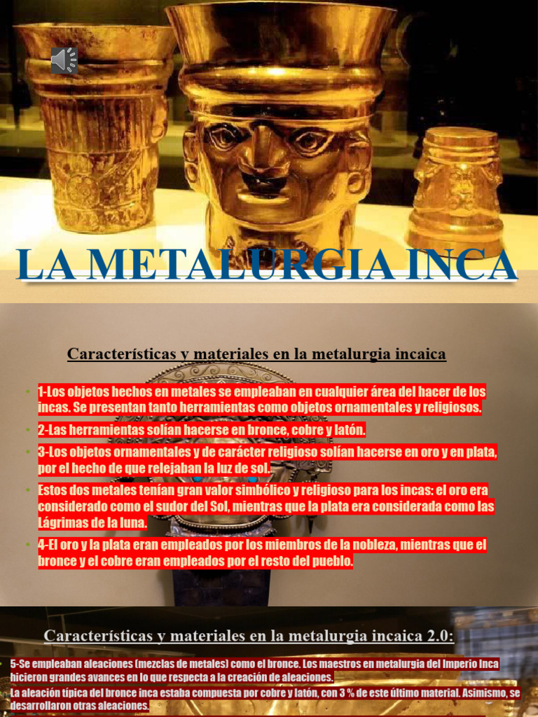 La Metalurgia Inca | PDF | Bronce | Imperio Inca