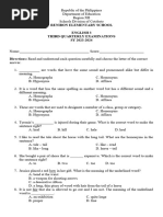 Bahagi NG Aklat Final Worksheet | PDF | Language Arts & Discipline ...