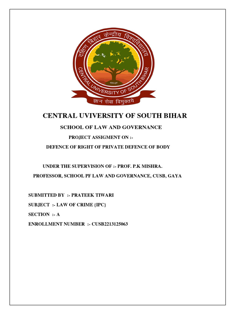 IPC PROJECT (1) - Merged | PDF | Assault | Search Warrant