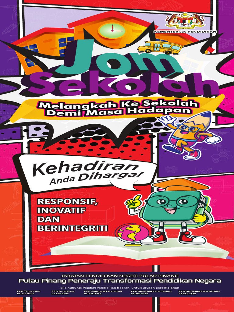 Bunting Jom Sekolah 5 September | PDF