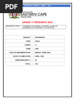 Grade 11 Gaseous Exchange Practical Task - Term 3 2024-1 | PDF | Breathing | Respiration