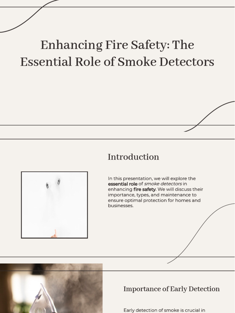 Smoke Detectionppt | PDF