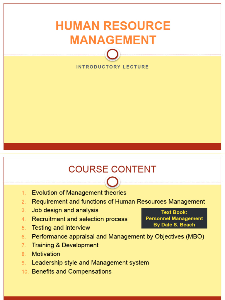 HRM Lecture - 1 - Evolution of Management Theories | PDF | Leadership ... HRM Lecture - 1 - Evolution of Management Theories | PDF | Leadership ...