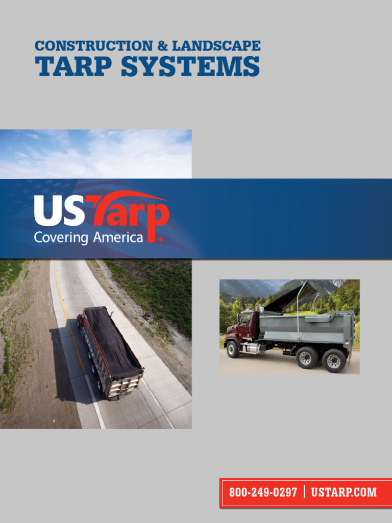 2022-US-Tarp-Construction-Landscape-Bro | PDF | Truck | Trailer (Vehicle)
