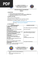 Detailed Lesson Plan in English 3 - Verb | PDF | English Language | Verb