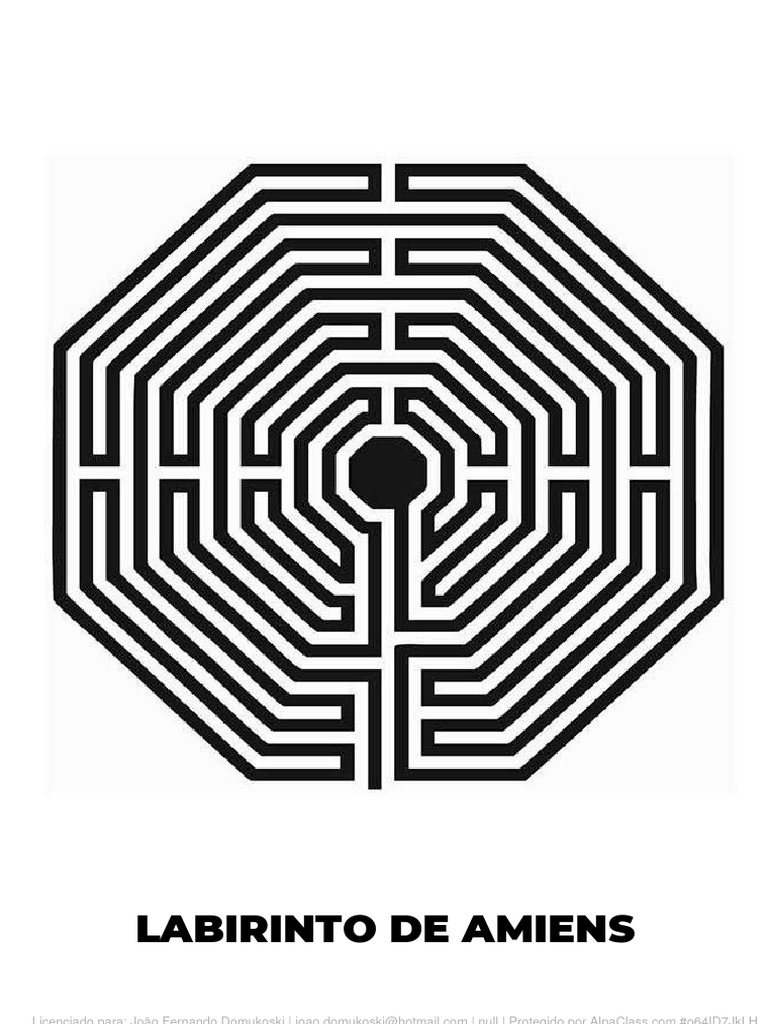 Labirinto de Amiens, Imprimir 100 Cópias | PDF