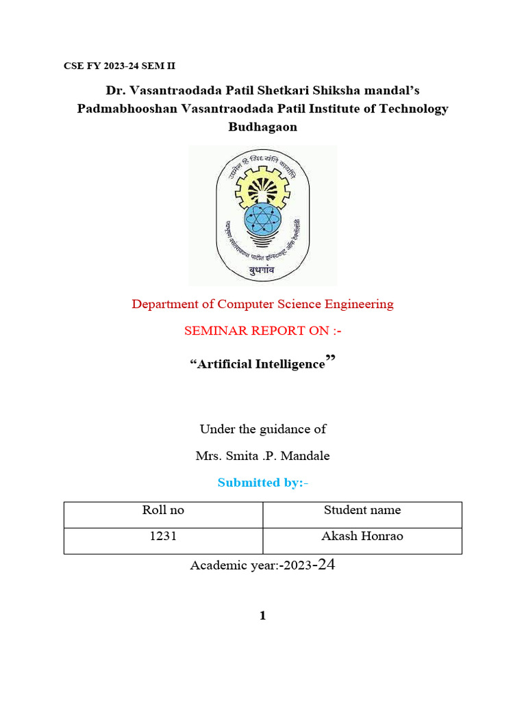 Akash Pdf Artificial Intelligence Intelligence Ai Semantics