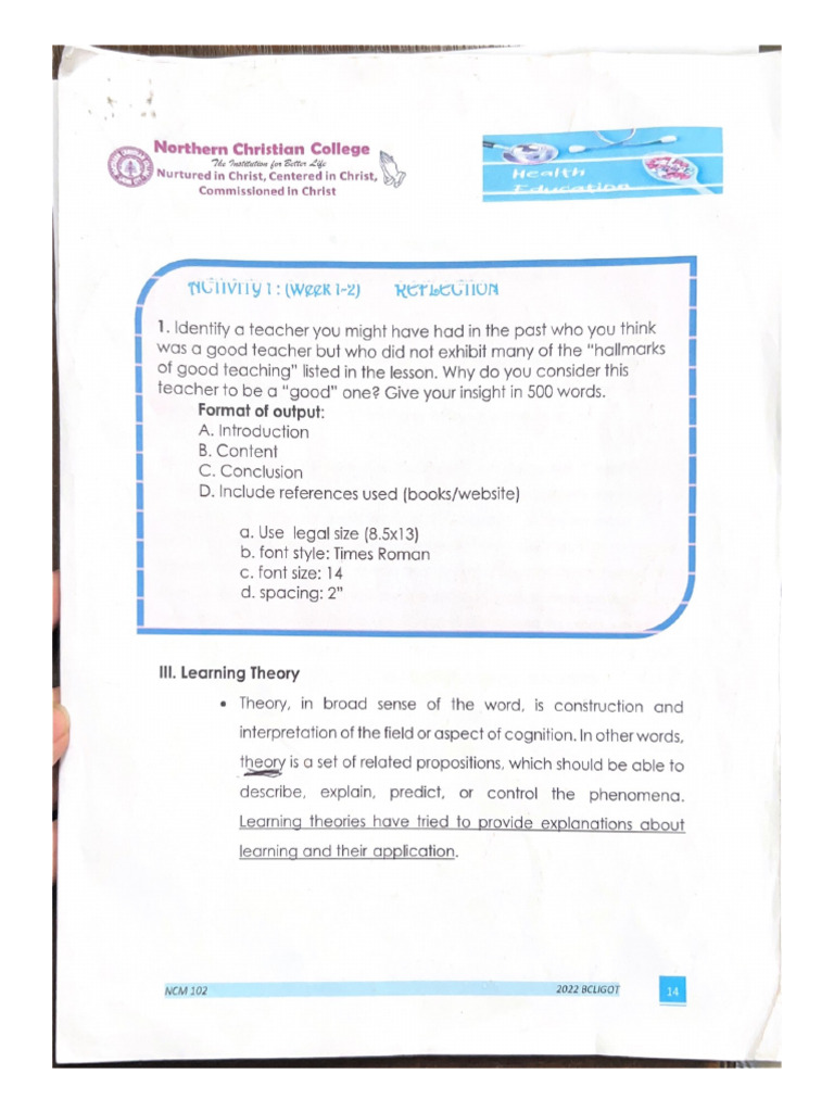 Northern Christian College | PDF