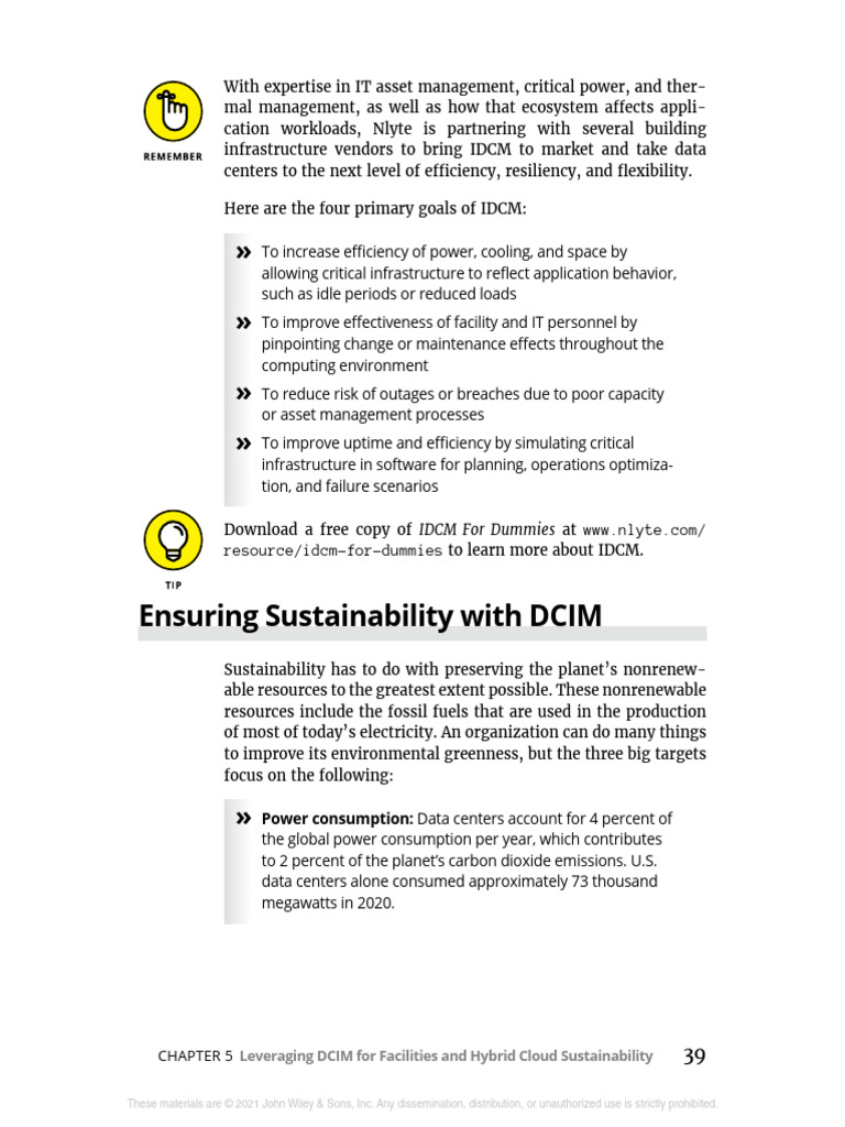 Part 9 -DCIM-For-Dummies_3rd-Edition | PDF | Data Center | Infrastructure