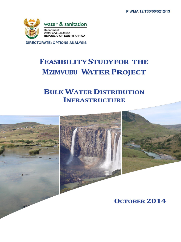 Mzimvubu Bulk Water Distribution Infrastructure - Final | PDF ...