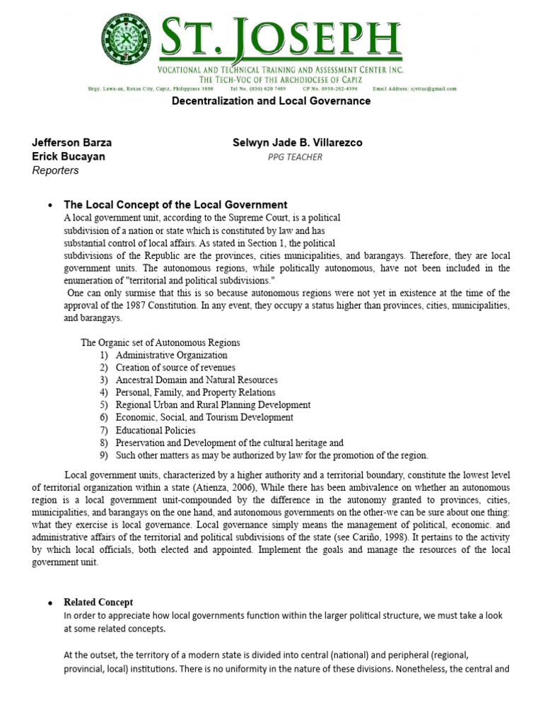 Handouts Chapter 9 PPG | PDF | Government | Political Science