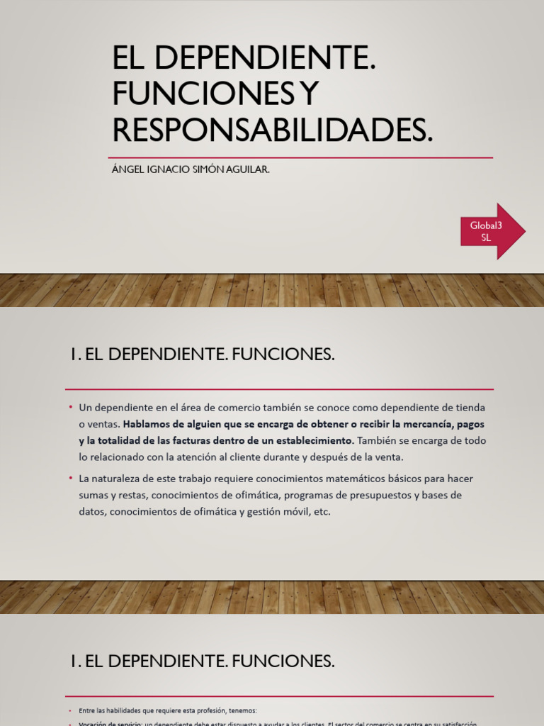 El Dependiente | PDF | Cliente | Business