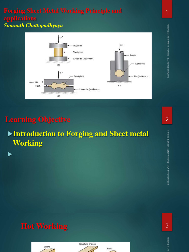 SNC 2.sheet Metal Working Principle and Applications | PDF | Forging ...