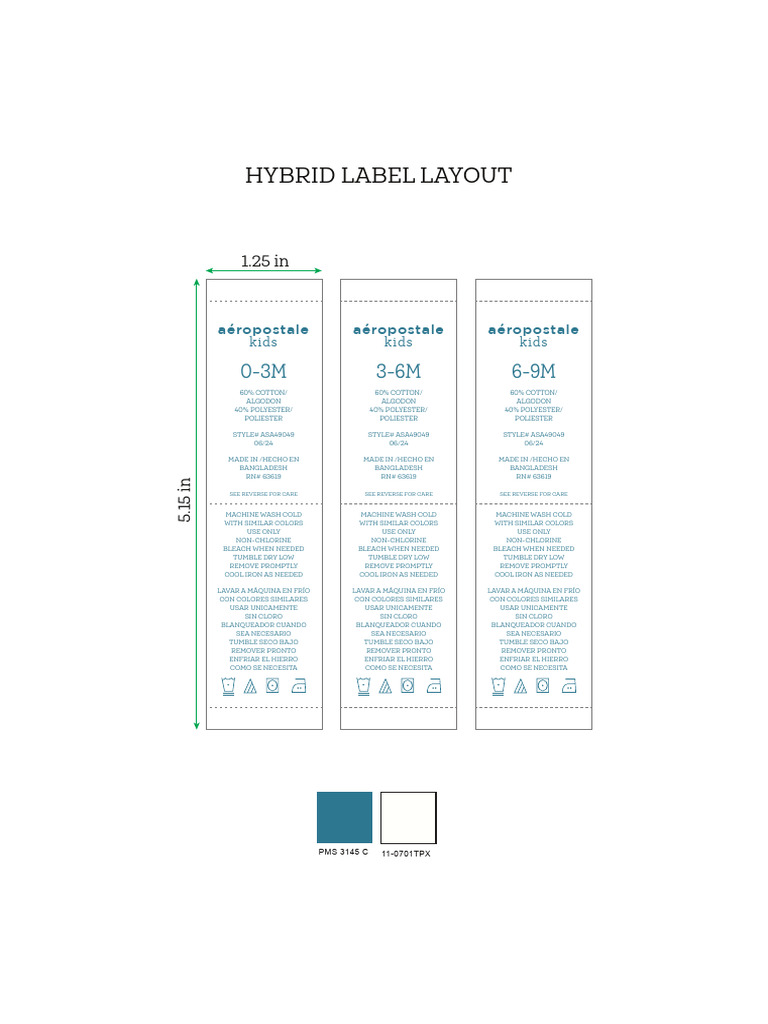 Hybrid Label Layout | PDF Hybrid Label Layout | PDF