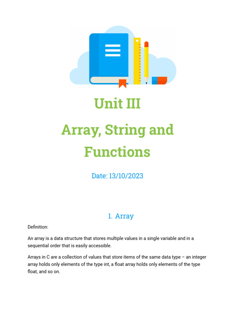 Unit III C Programming | PDF | Parameter (Computer Programming) | Scope ... Unit III C Programming | PDF | Parameter (Computer Programming) | Scope ...