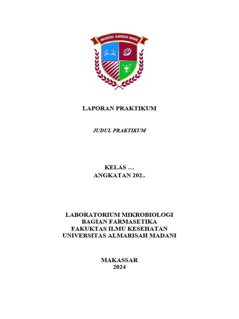 Template Laporan Mikrobiologi | PDF