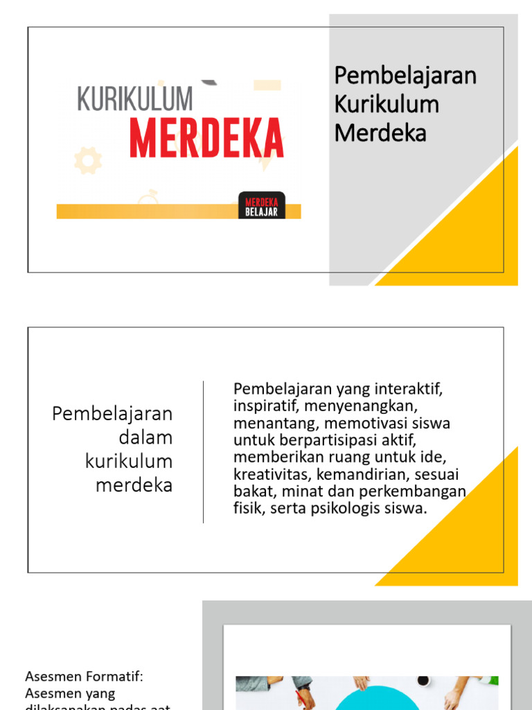 Kurikulum Merdeka: Pembelajaran Interaktif | PDF | Seni | Pengembangan Diri