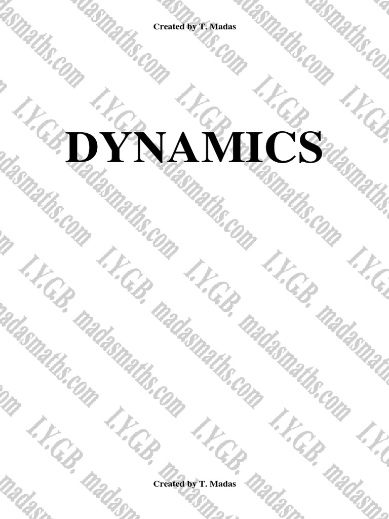 m1 Dynamics | PDF | Force | Acceleration