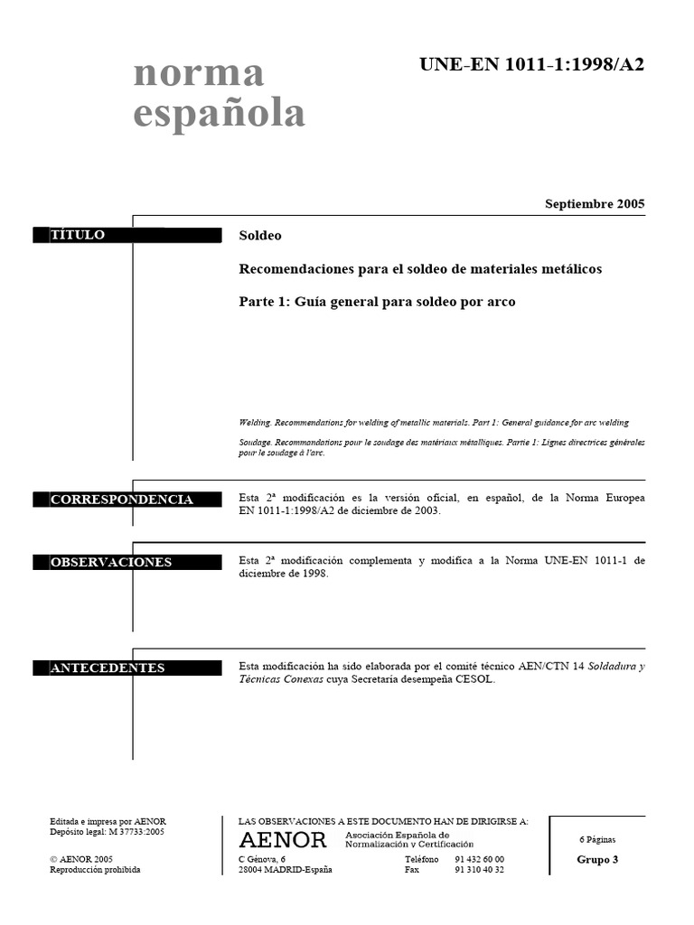 Une en - 1011 1 1998 (A2 2005 | PDF | Europa