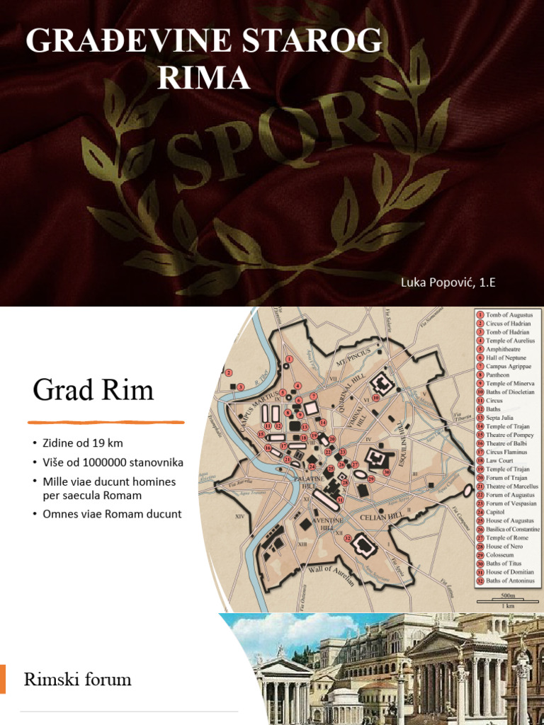 Građevine Starog Rima | PDF