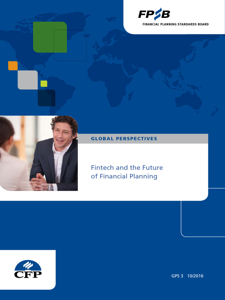 Fintech and The Future of Financial Planning FPSB 2016 Report | PDF ...