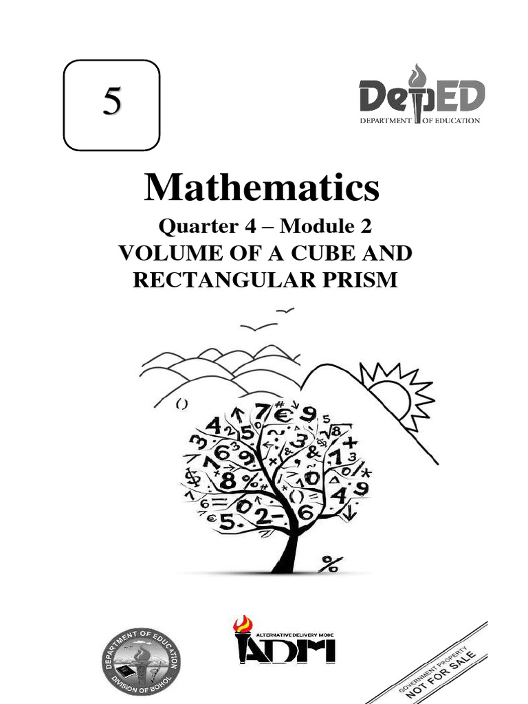 Math-5 - Q4 SLM WK2 | Download Free PDF | Volume | Litre