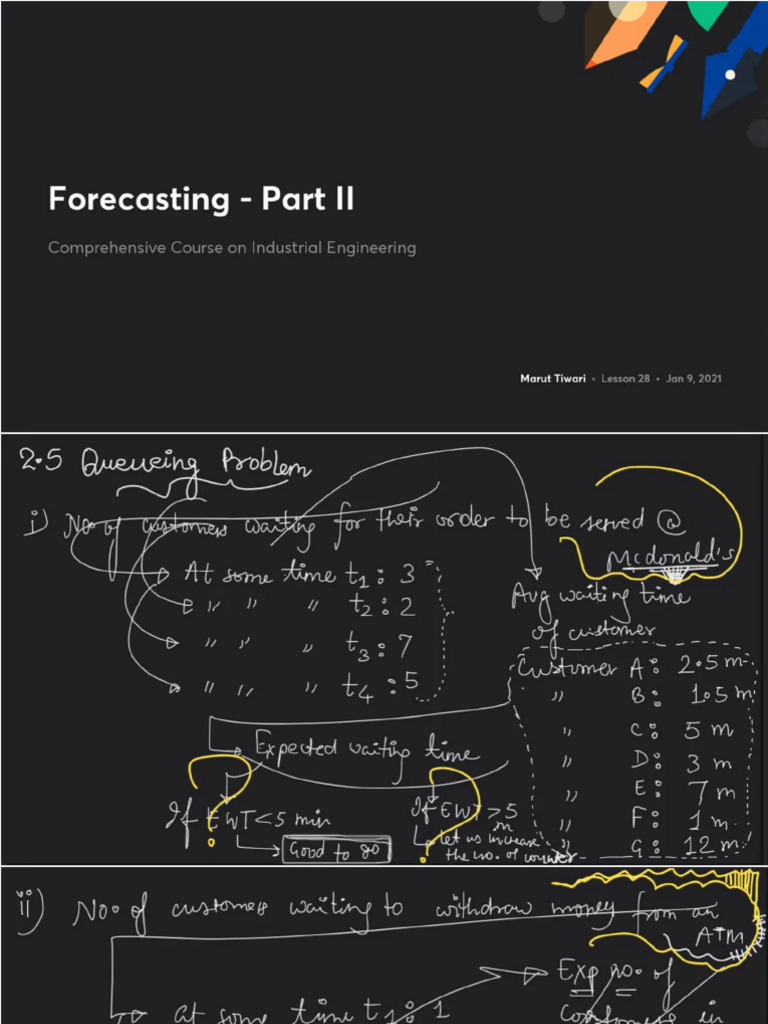 Forecasting Part II With Anno | PDF
