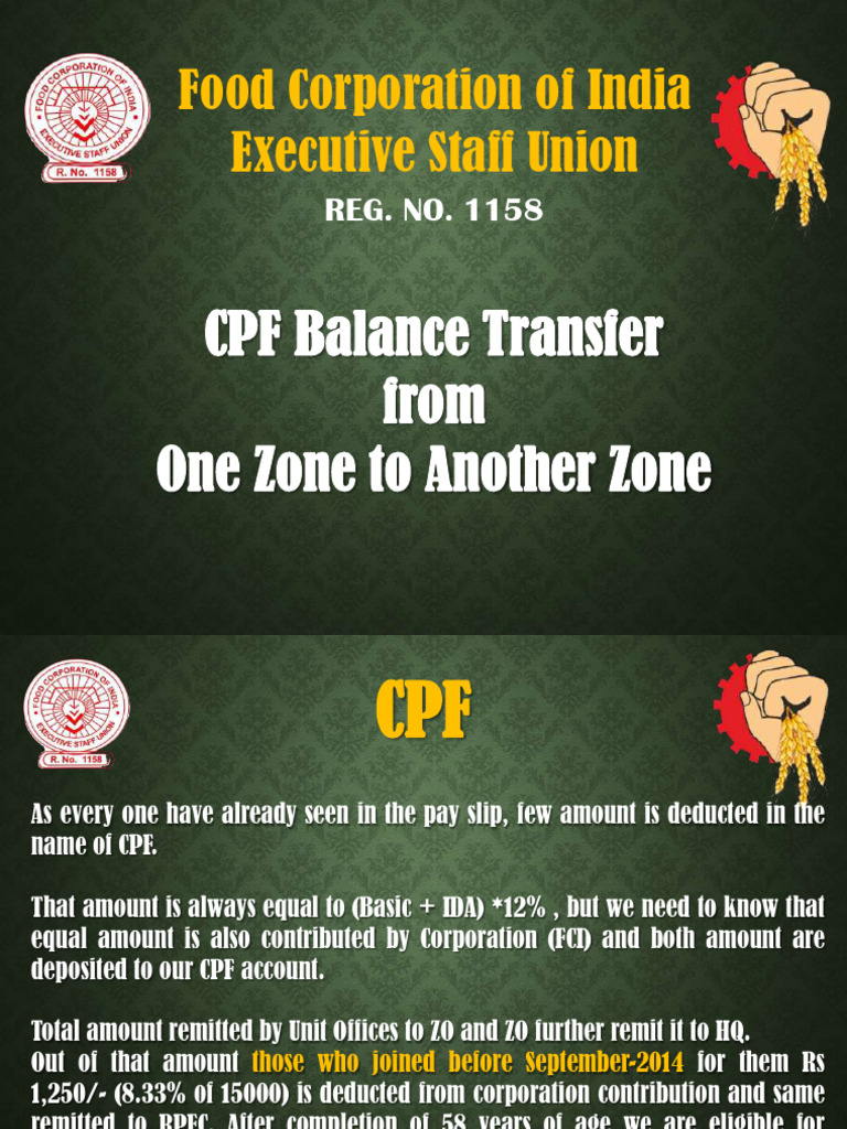 CPF Balance Transfer Process Explained | PDF | Employee Benefits | Pension