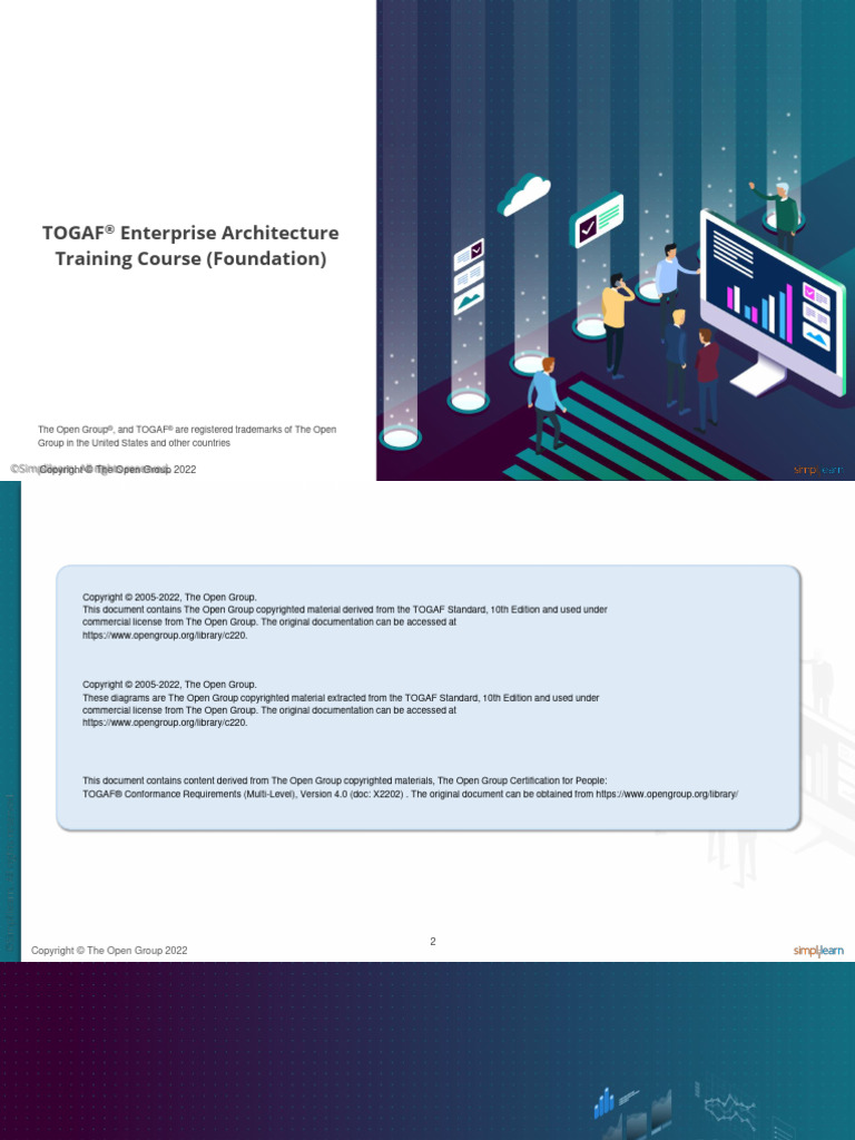 TOGAF EA Foundation M0 | Download Free PDF | Enterprise Architecture ...