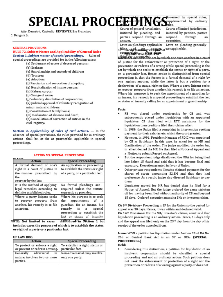 Specpro Reviewer | PDF | Lawsuit | Probate