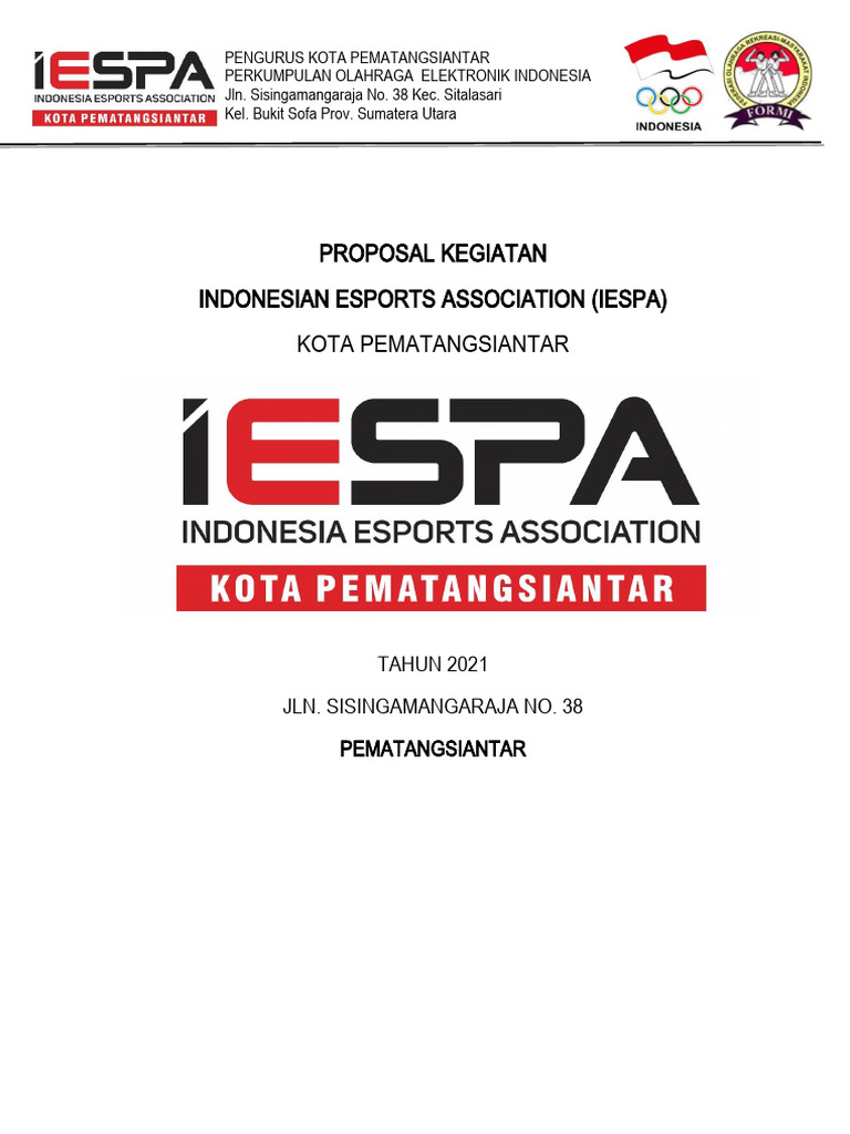 Turnamen Mobile Legend Pematangsiantar | PDF