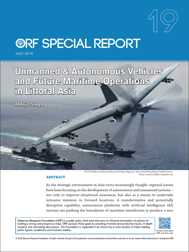ORF SpecialReport UAVs Global Report | PDF | Unmanned Aerial Vehicle ...