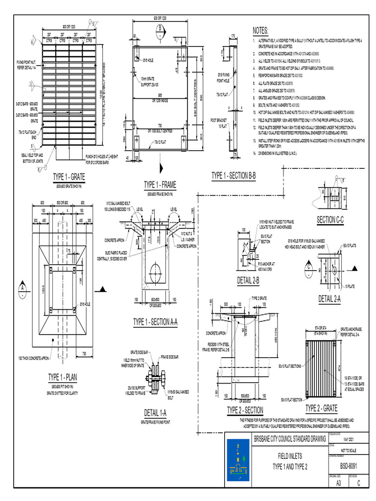 BSD 8091 C Field Inlets Type 1 and Type 2 | PDF | Nut (Hardware)