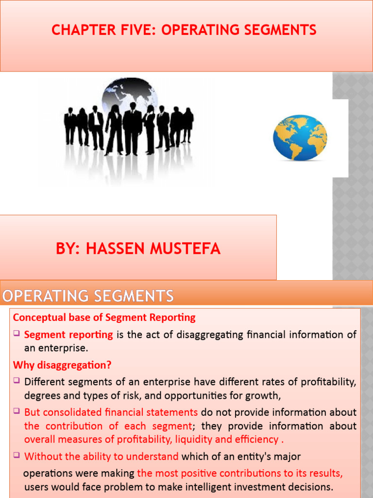 Chapter Five Segment Reporting | PDF | Revenue | Expense