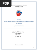 Diplomatic Notes Guidelines | PDF | Diplomatic Rank | Ambassador