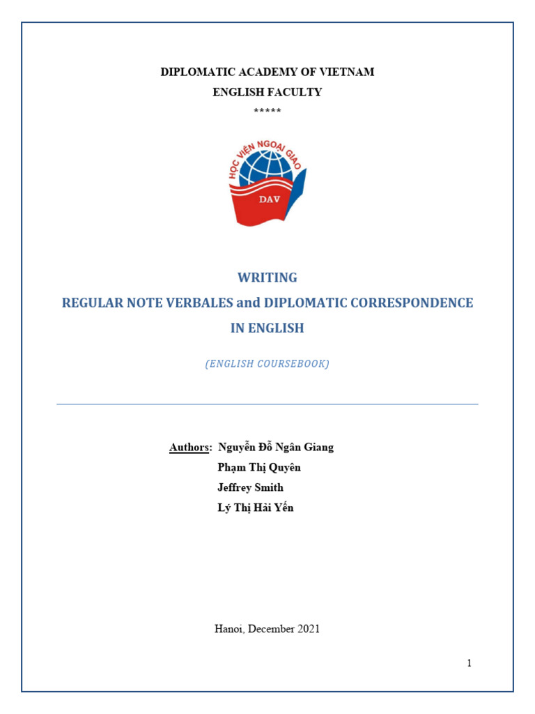 Giao Trinh Cong Ham - Ban Full | PDF | Diplomatic Correspondence ...