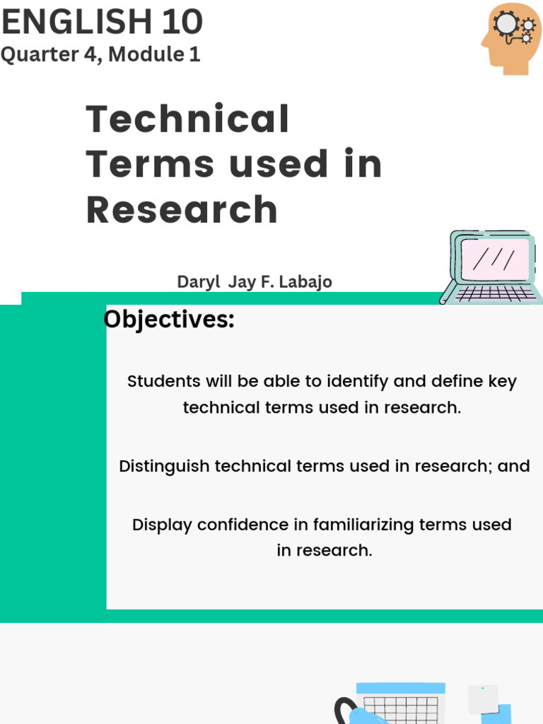 Key Research Terms Explained | PDF | Scientific Method | Hypothesis