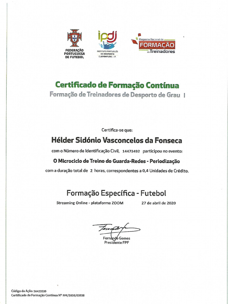 Formação Uefa 4 | PDF