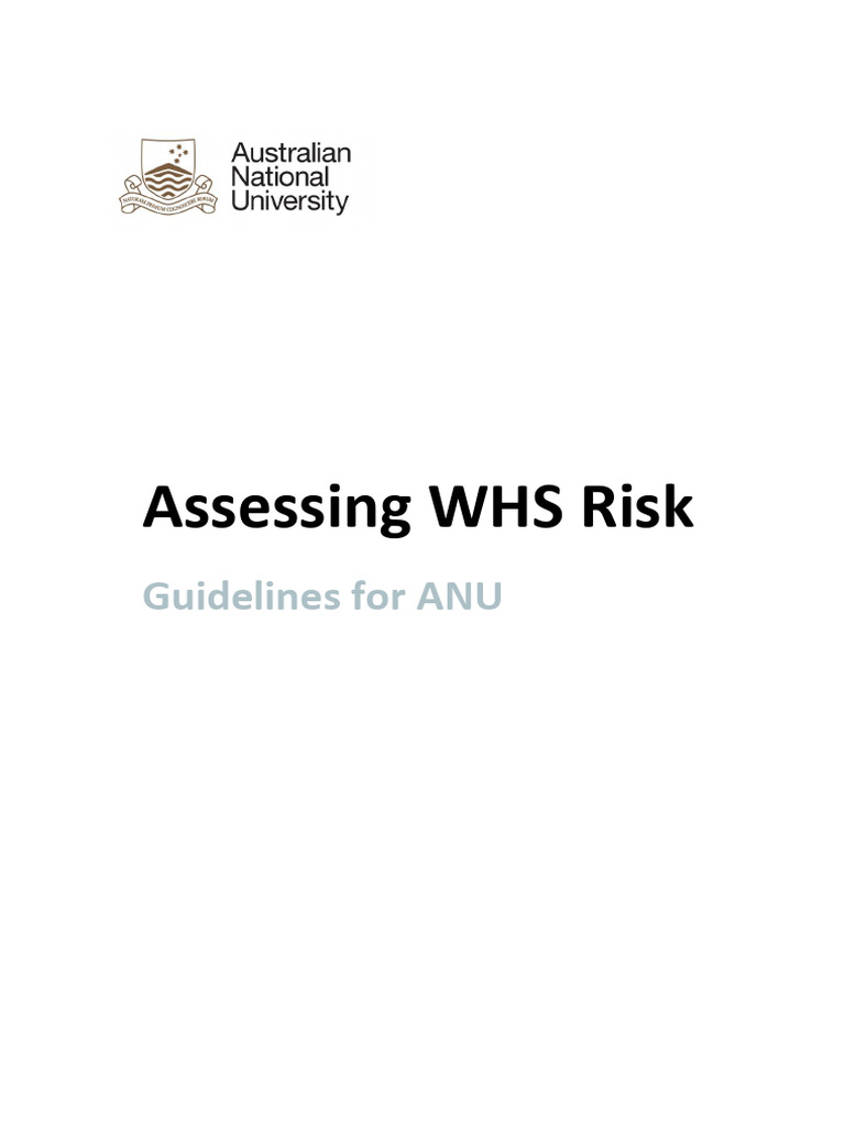 Assessing Ohs Risk | PDF | Risk | Occupational Safety And Health